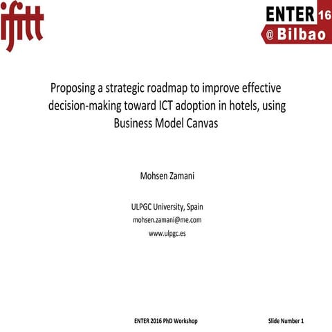 Community-Based Tourism and ICT: Insights from Malaysia | PPTX