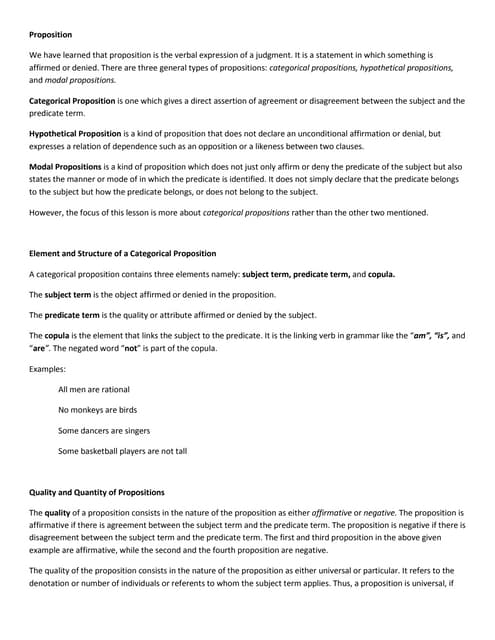 4.4 Conversion Obversion And Contraposition | PPT