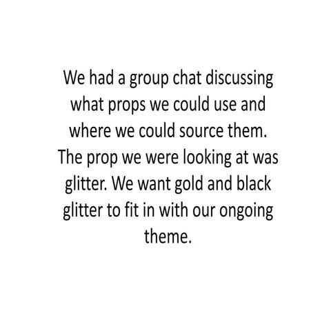 Prop planning | PPTX