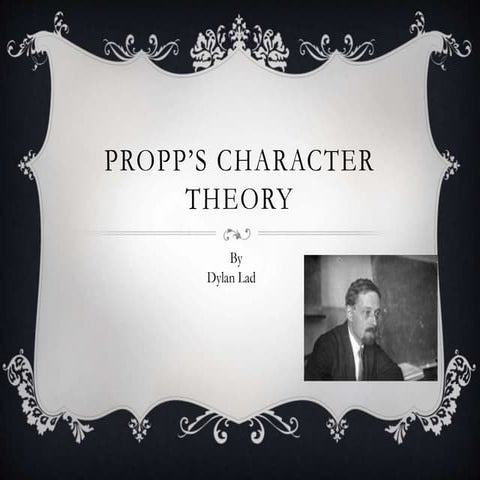 Propp’s character theory | PPTX