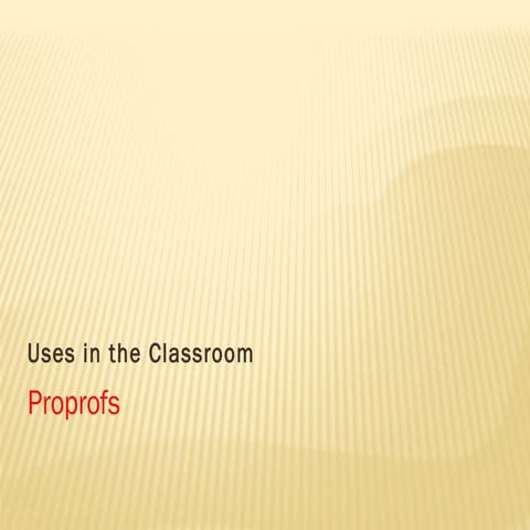 Proprofs for asb tools | ODP