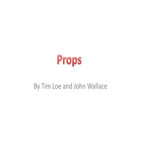 Props | PPTX