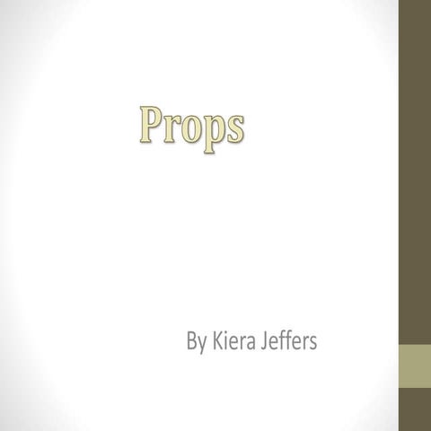 Props | PPT