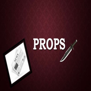 Props for Thrillers | PPTX