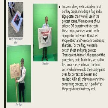 Props construction a2 | PPTX | Painting | Arts and Crafts