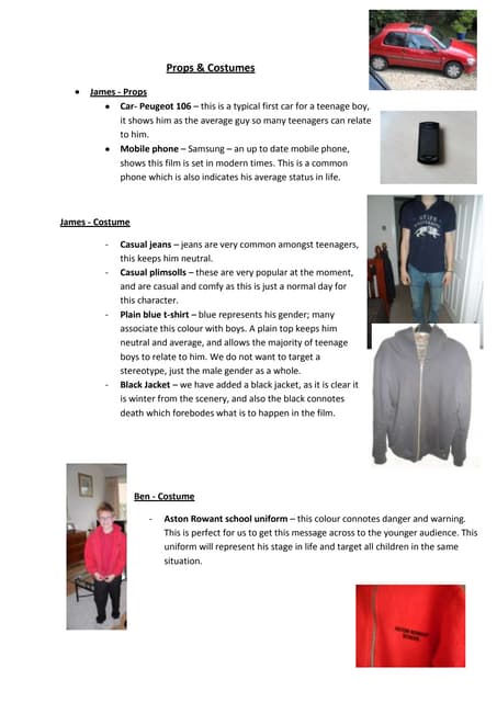 Costume design | PPTX