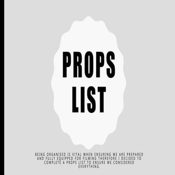 Props list | PPTX