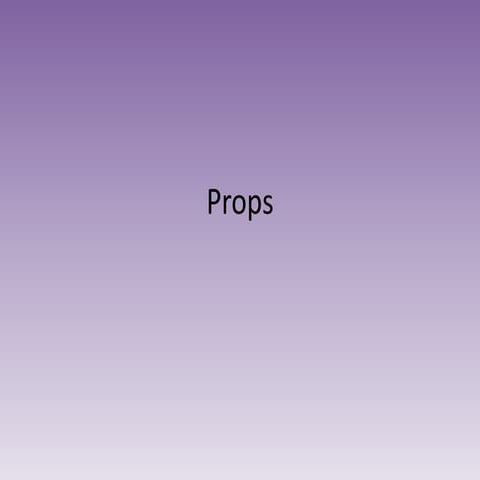 Props | PPTX