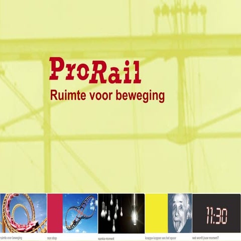 Pro Rail Non Stop Ruimte Voor Beweging | PPT