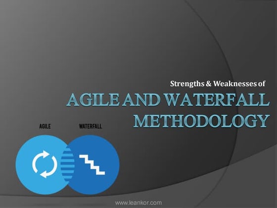 Agile vs Waterfall | PDF