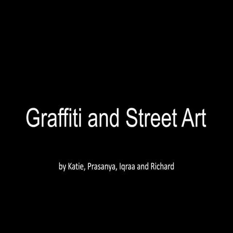 Pros and cons of graffiti and street art | PPTX