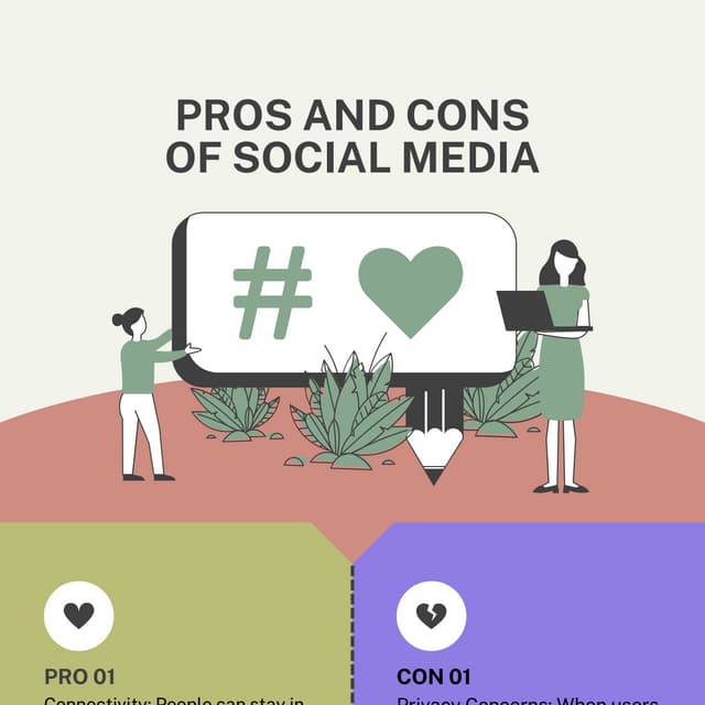 Pros and Cons of Social Media | PDF