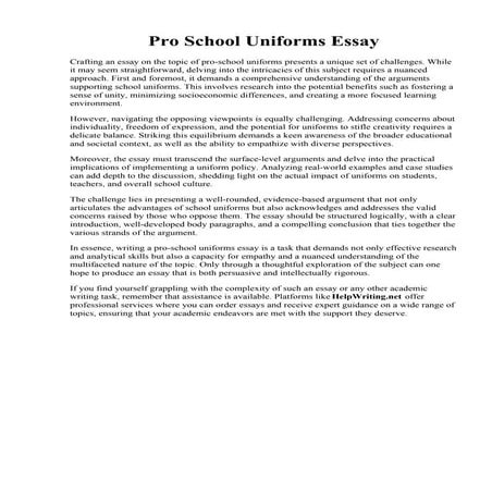 Pro School Uniforms Essay.pdf