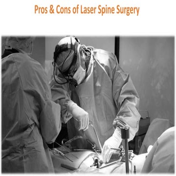 Laser spine surgery india | PDF