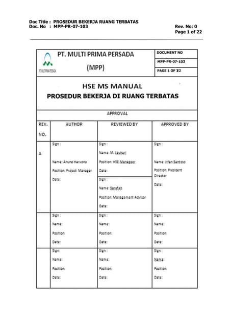 Rambu k3 genset | DOCX