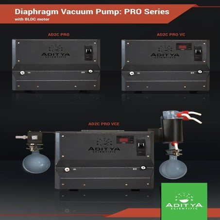 Pro Series Diaphragm Vacuum Pump | PDF | Science