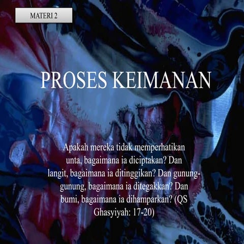Proses keimanan | PPTX