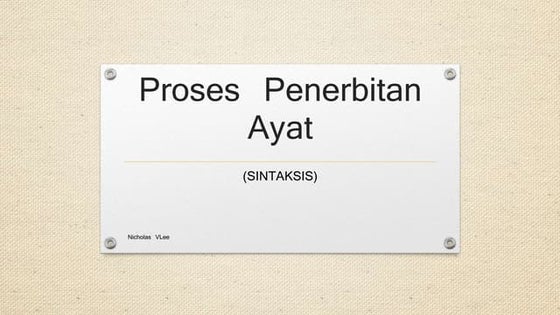 Bab 6 artikulasi sertaan dan nasalisasi | PPTX