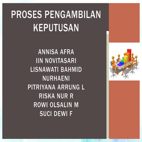 Proses pengambilan keputusan | PPTX