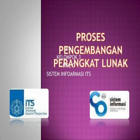 Proses pengembangan perangkat lunak | PPT