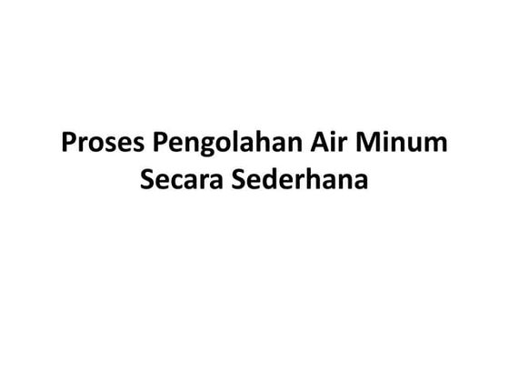 5. unit koagulasi flokulasi | PDF