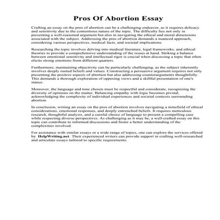 Pros Of Abortion Essay.pdf