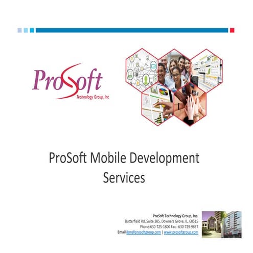 Prosoft mobile services v3 | PPT