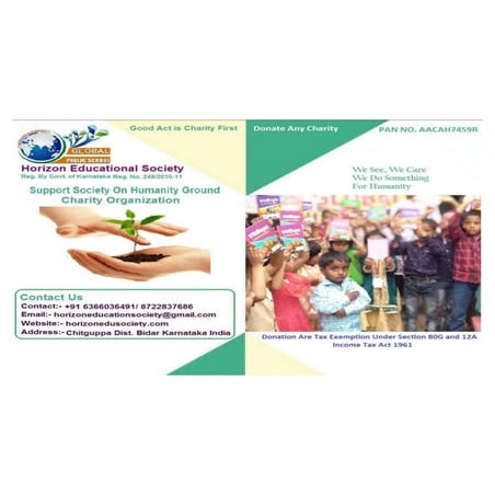 HORIZON EDUCATIONAL SOCIETY CHITGUPPA BI | PDF