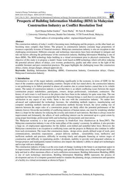 Building Information Modeling And Construction Projects Performance The Effect Project