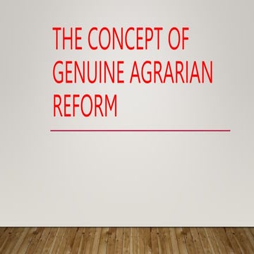 CARPER AND THE the future agrarian reform in the Philippines-WPS Office ...