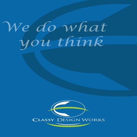 Prospectus of classy design works | PDF