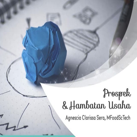 Prospek dan Hambatan Usaha | PDF