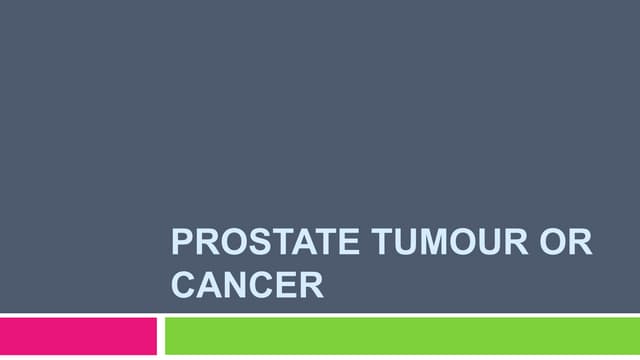 Prostate Cancer Cause Defined Symptom Risk Factors