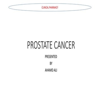 Prostate cancer | PPTX