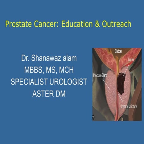 PROSTATE CANCER EDUCATION AND OUTREACH WITH PSA | PPTX