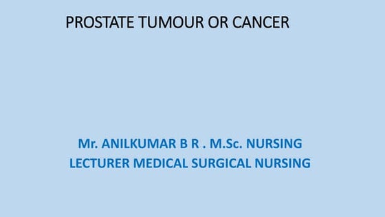 Prostate cancer | PPT