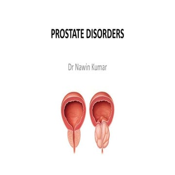 PROSTATE DISORDERS, BPH, Prostatitis.ppt