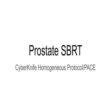 ProstateSBRT treatment planning SABR.pptx