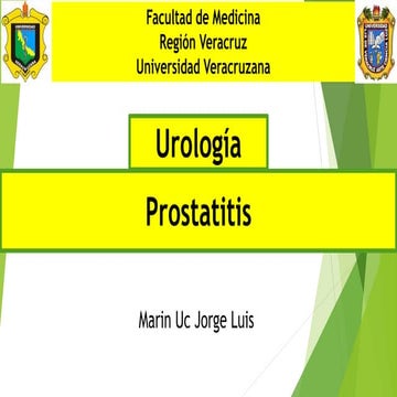 Prostatitis | PPTX