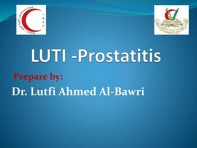 Prostatitis Pptx