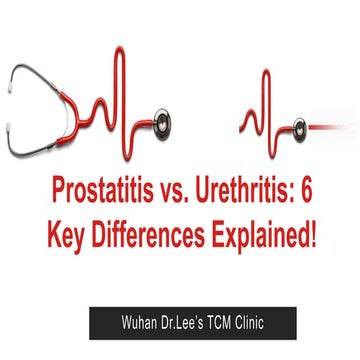 Prostatitis vs. Urethritis- 6 Key Differences Explained.pptx