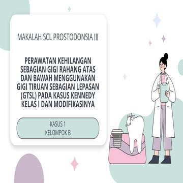 contoh kasus kompleks orto prosto perio konservasi | PDF