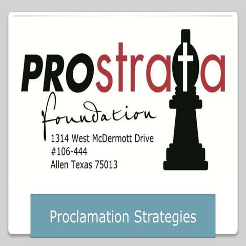 Prostrata Foundation | PPTX