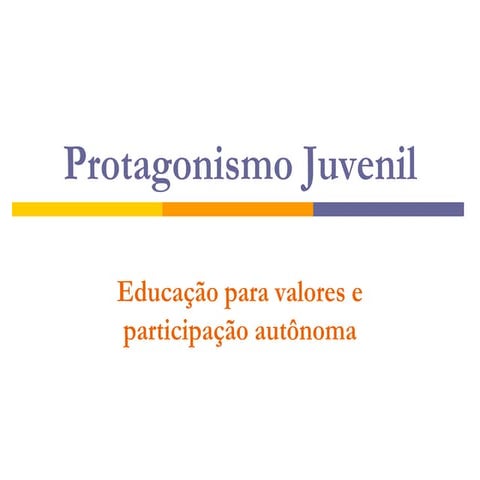 Protagonismo | PPTX