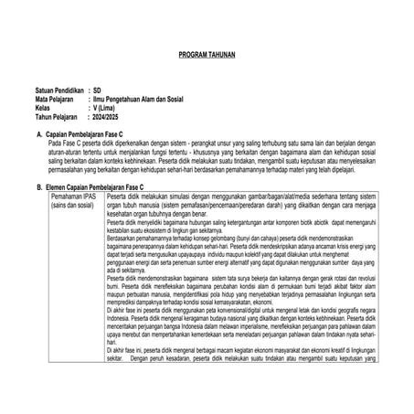 Prota IPAS Kelas 5 SD Kurikulum Merdeka.docx