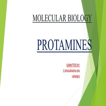 Protamines | PPTX