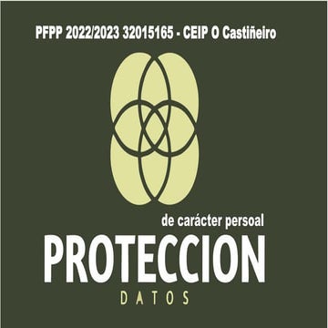 Protección de datos de carácter persoal CEIP O Castiñeiro 2022- 2023 ...