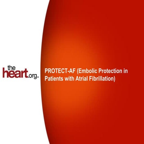 PROTECT-AF trial - Summary & Results | PDF