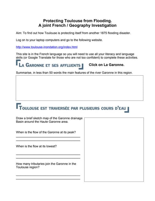 Year 7 Map Skills Test - Geography | DOC