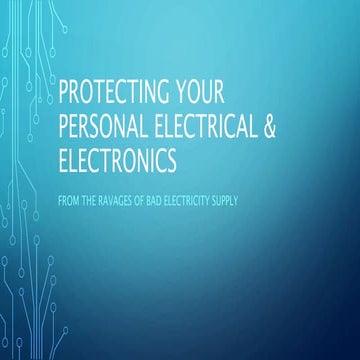 Protecting your personal electronics | PPT